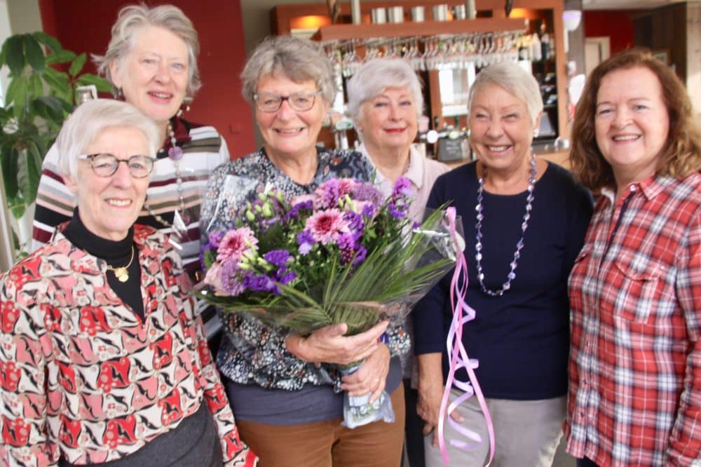 Groep Sociaal van de Golfresidentie neemt afscheid van Ineke Essing ...